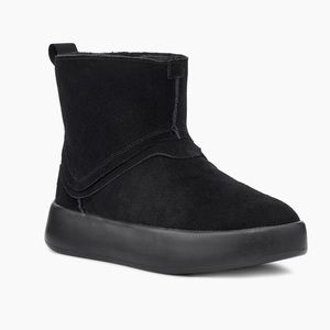 UGG | Shoes | New Uggs Boom Boots Short Ankle Booties Black 6 | Poshmark